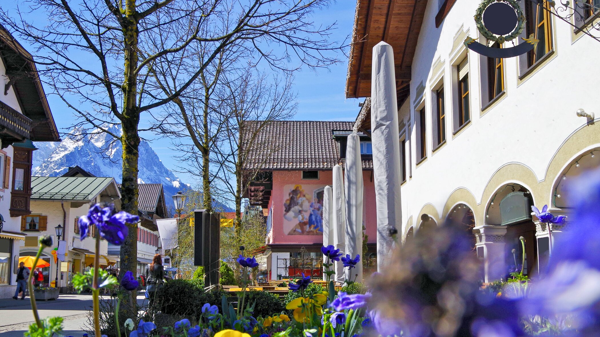 Garmisch Partenkirchen Fussgngerzone